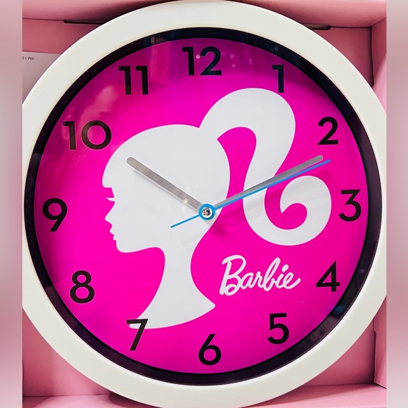 Barbie | Accessories | Barbie Wall Clock | Poshmark